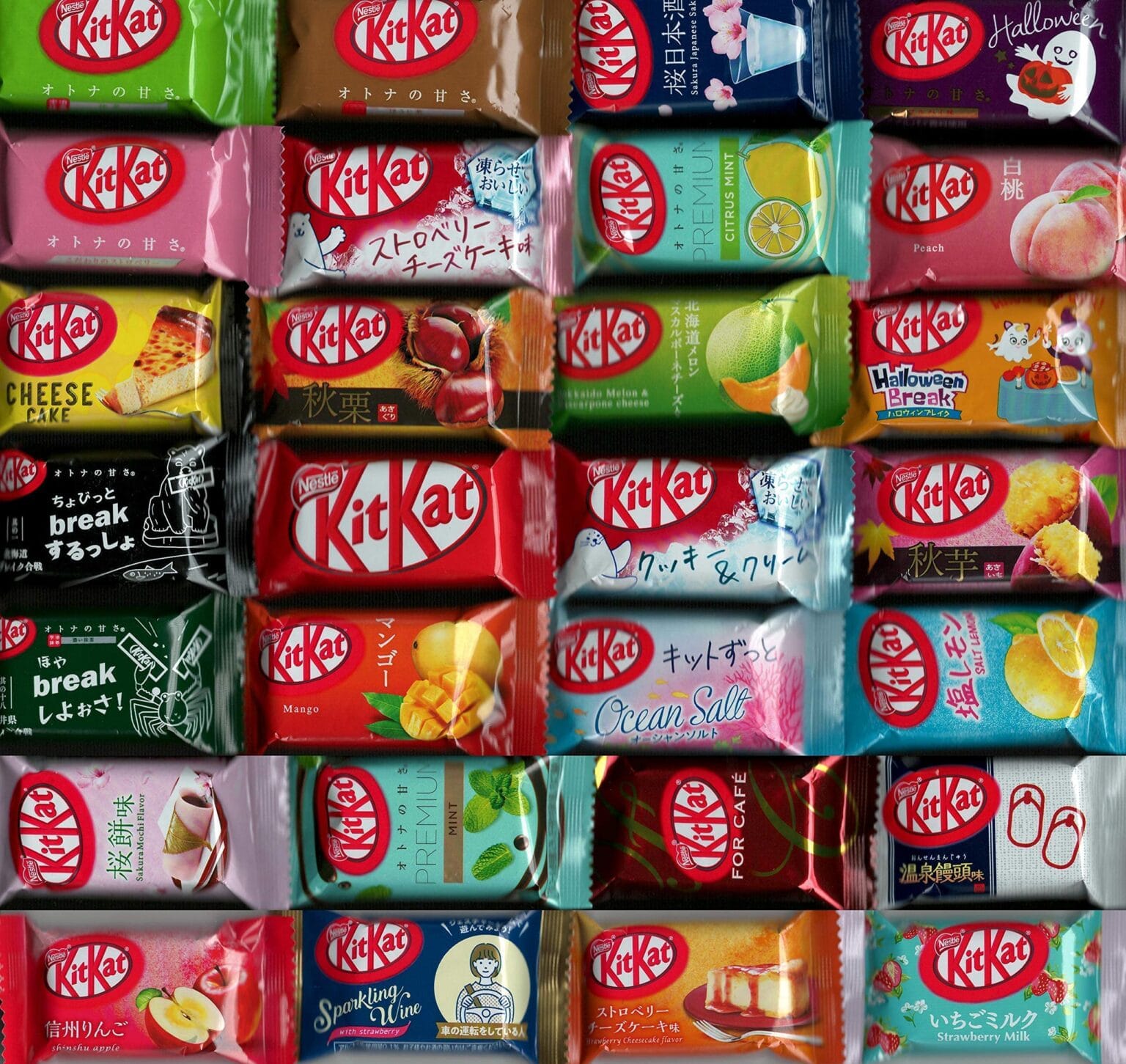 The Sweet World of Japanese Kit Kats: A 7 Flavor Adventure - Geinokai ...